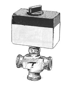 Vanne 3 voies et vanne 4 voies, principe de fonctionnement